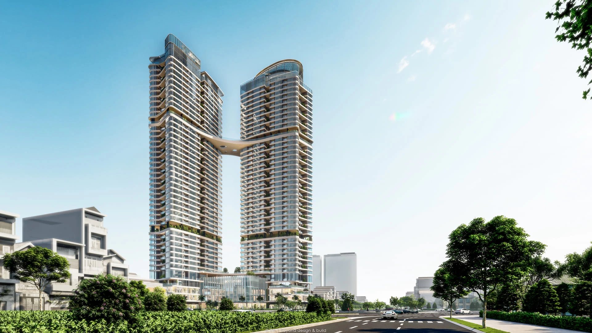 The Emerald Boulevard Project in Binh Duong (now Ho Chi Minh City ...