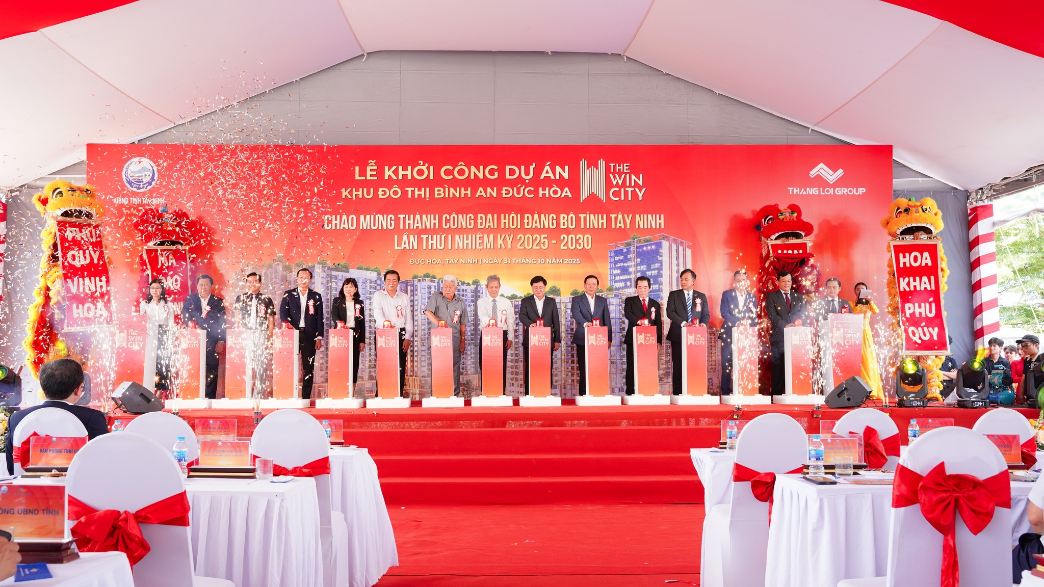 Groundbreaking of the Binh An Duc Hoa Urban Area – The Win City Project ...