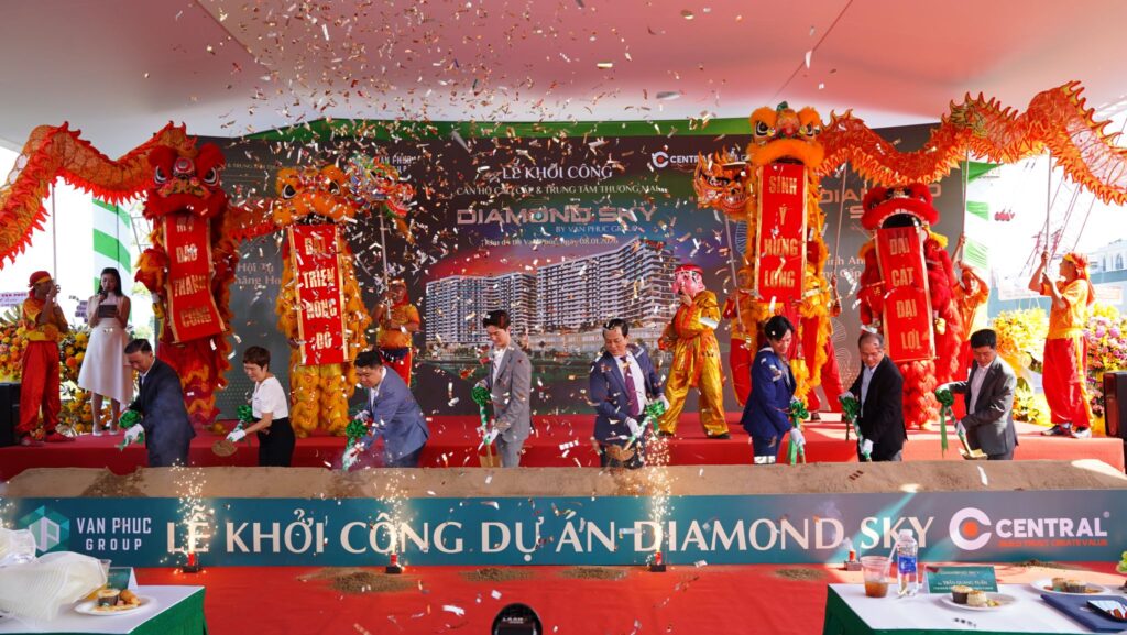 Official Groundbreaking of the Diamond Sky High-End Apartment ...